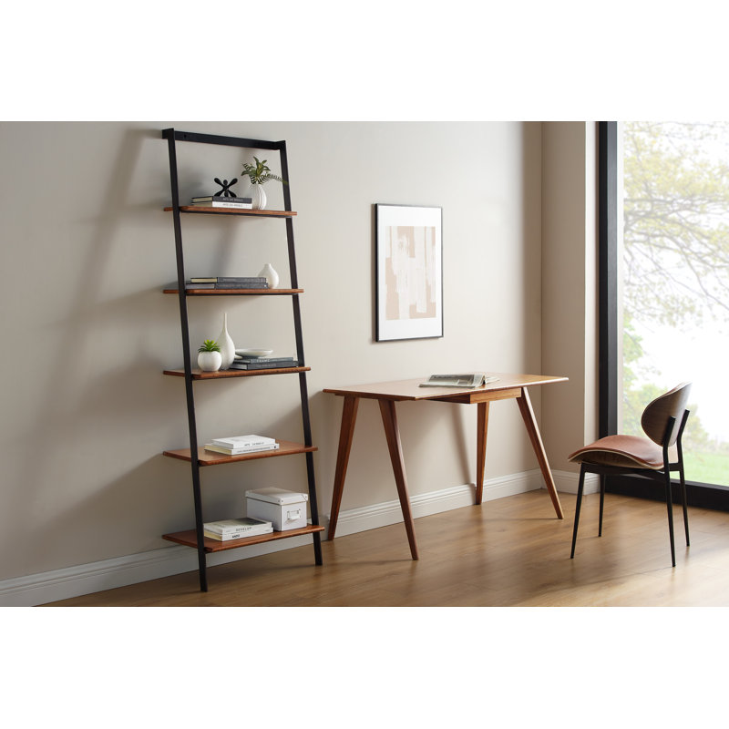 Studio Plus Ladder Bookcase AllModern Color Amber